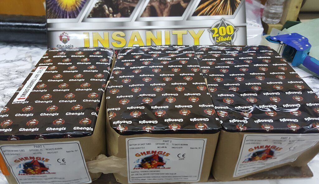 Insanity - Ghengis Fireworks